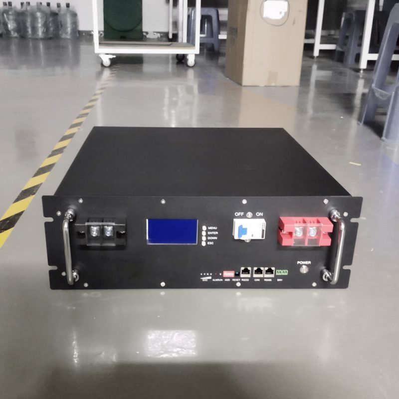 lifepower4 48v sever rack mount solar lithium lifepo4 battery bank