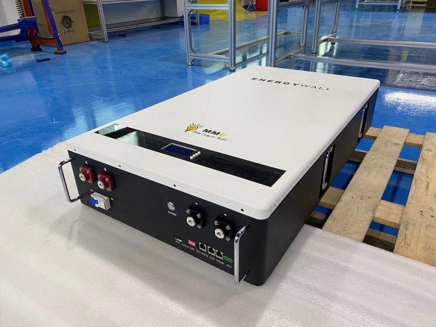 48v 10kwh 200ah wall mounted lithium ion home solar battery storage bank