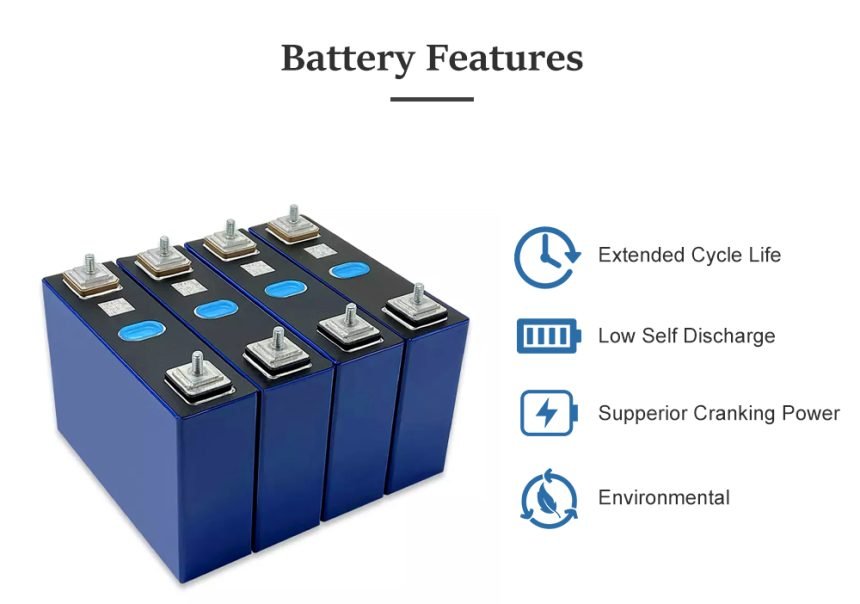 ANC Anchi Grade A Prismatic 100Ah LiFePo4 Lithium Battery - High ...